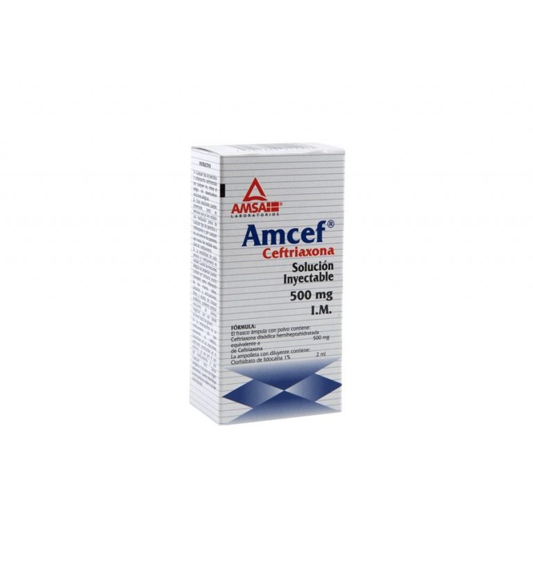 AMCEF Inyectable 1 gr. I m 3.5 ml v.p – Indufarma